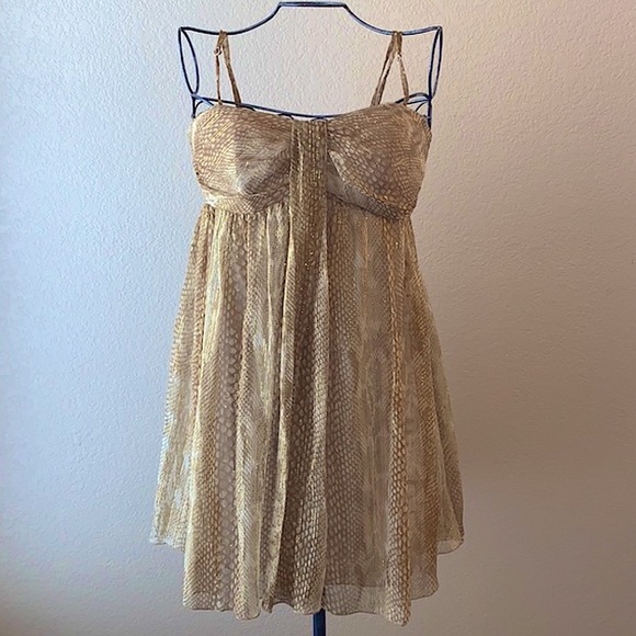 Express | Dresses | Snake Print Silk Sundress | Poshmark